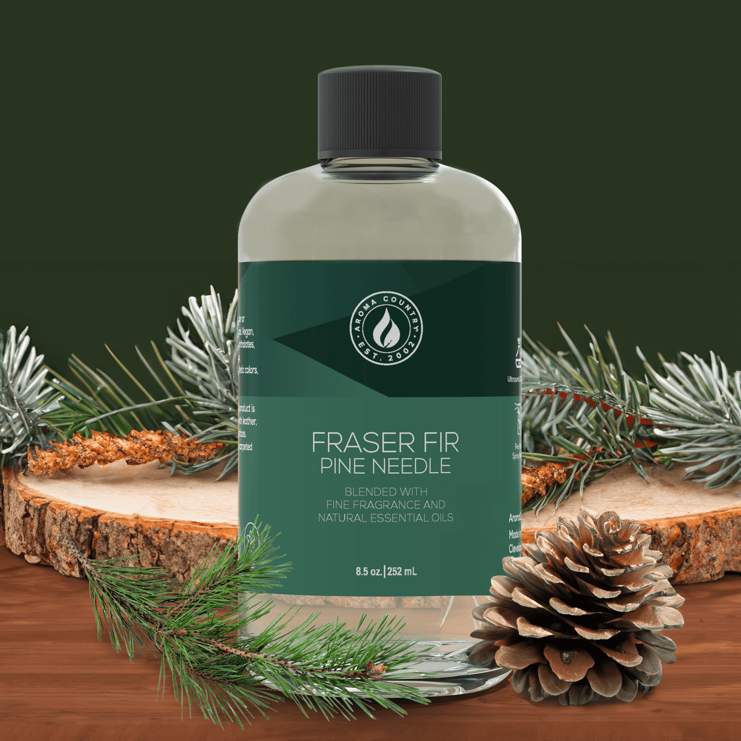 Fraser Fir Pine Needle Diffuser Oil | Evergreen Scent – Aroma Country